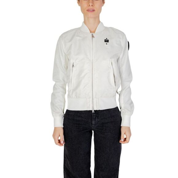 Blauer | Other | Blauer Bomber Jacket Classic Style Women White | Poshmark